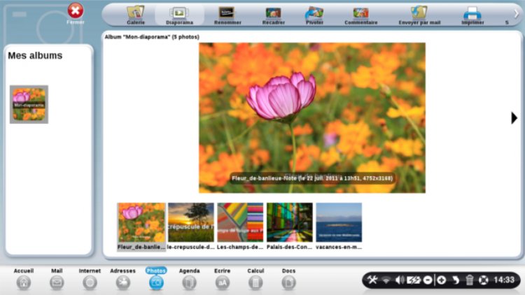 Comment créer un diaporama sur Ordissimo - Fiches pratiques Ordissimo ...